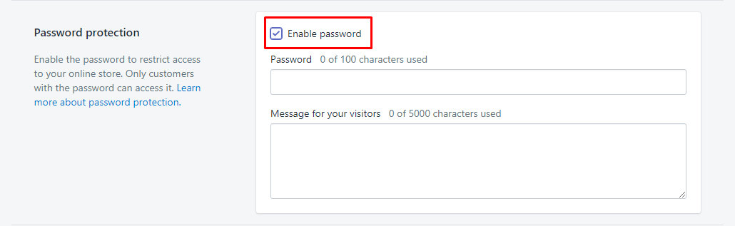 How To Remove Password Protection From Your Shopify Store AVADA Commerce