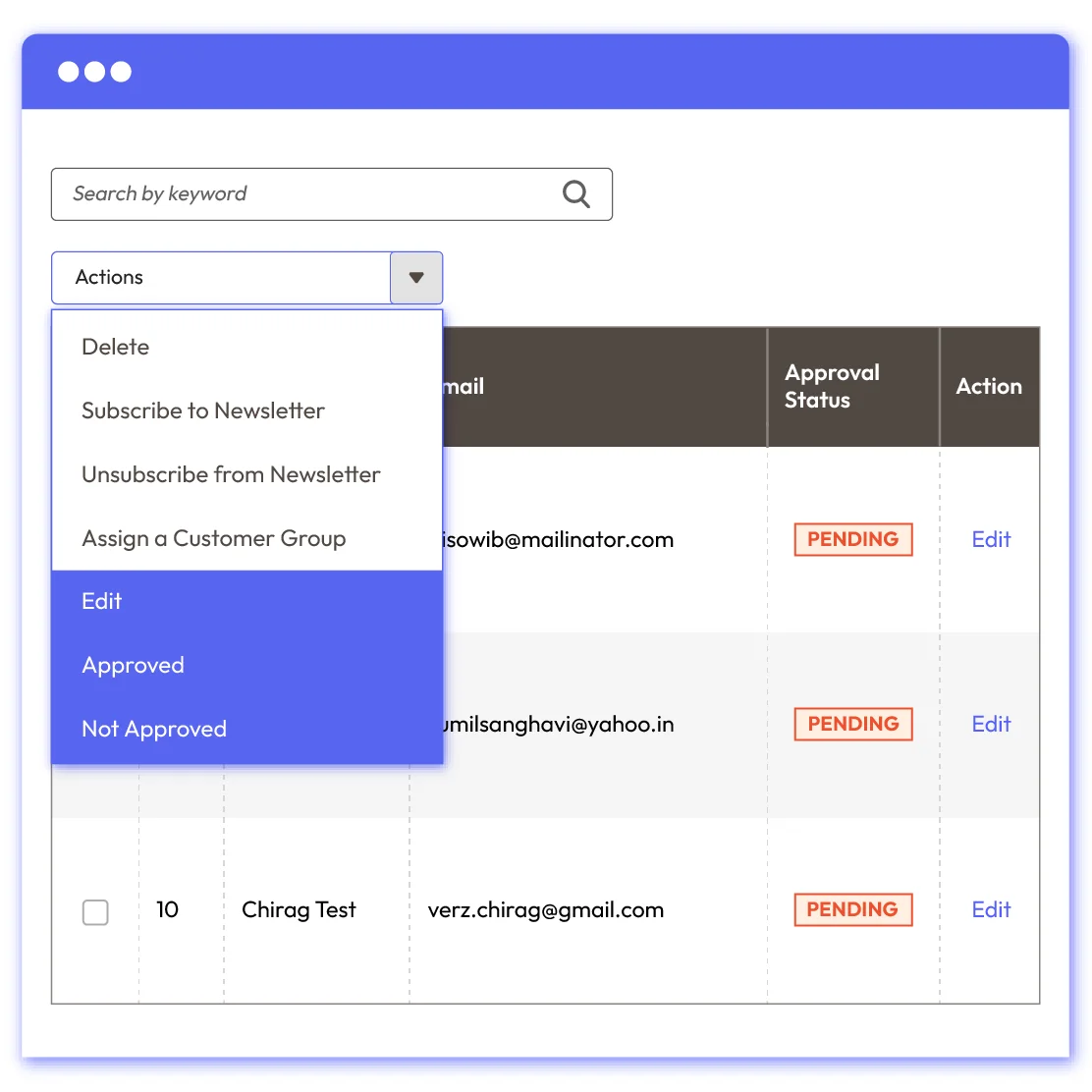 Magento 2 Customer Approval extension - B2B Register – Mageplaza